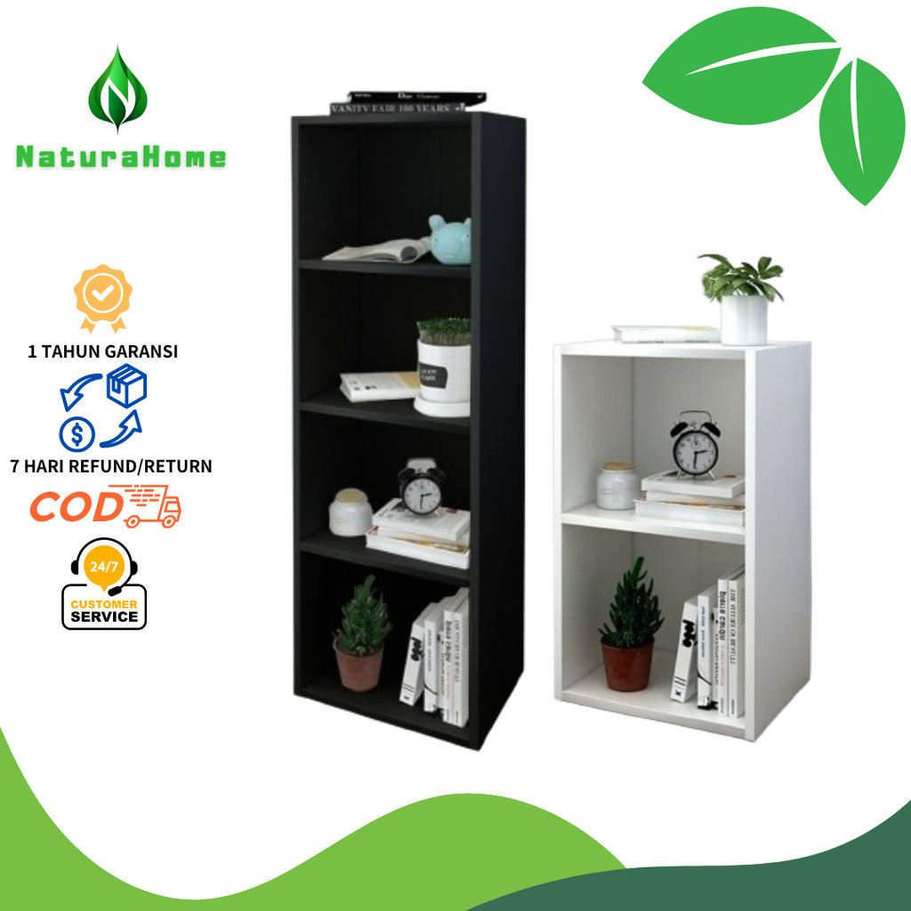 Jual NaturaHome - Rak Lemari Kabinet Buku Modern Minimalis Serbaguna ...
