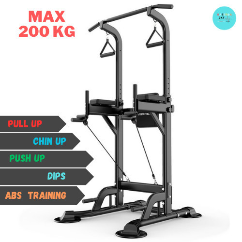 Jual Pull Up Stand Chin Up Pull Up Push Up Bar Fitness Home Gym All In ...