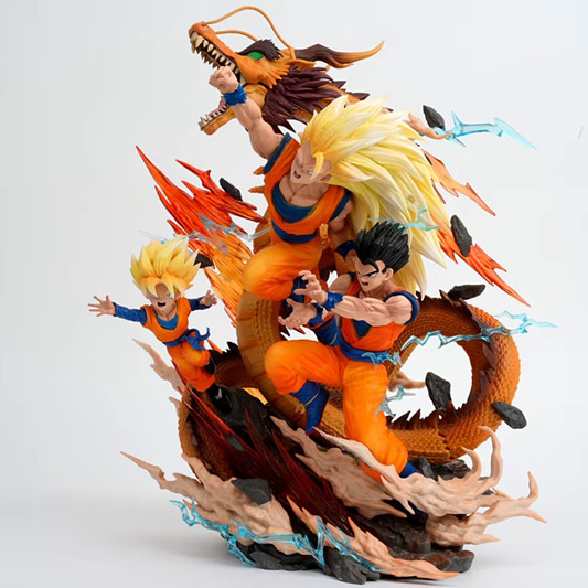 Jual Goku Gohan Goten Dragon Fist Diorama Action Figure Dragon Ball ...