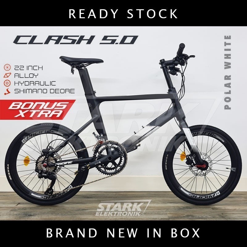Jual Pacific Minivelo CLASH 5.0 Sepeda 22 inch Bike | Shopee Indonesia