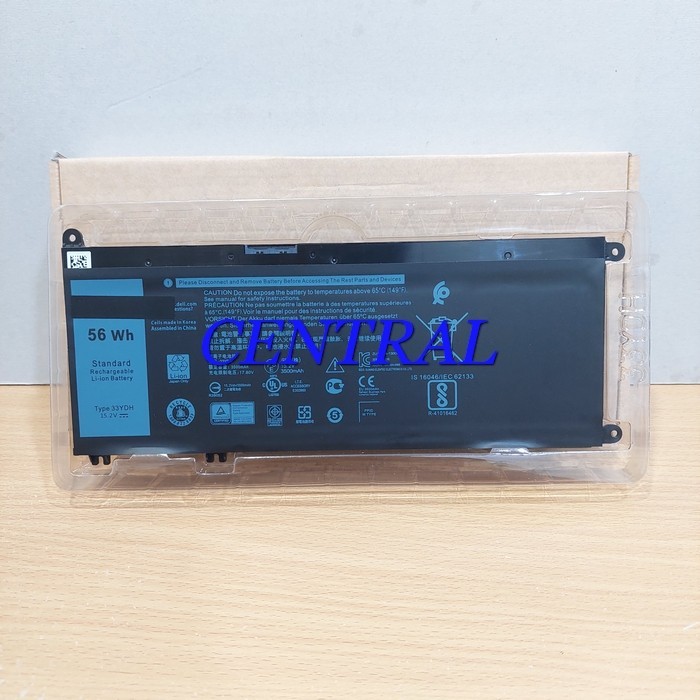 Jual Baterai Dell Latitude 3580 3590 3380 3400 3480 3490 Series 33YDH 56Wh -CP | Shopee Indonesia