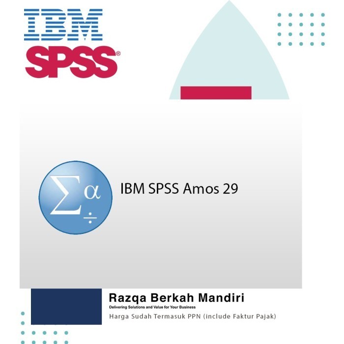 Jual IBM SPSS Amos 29 AMOS 1 year | Shopee Indonesia