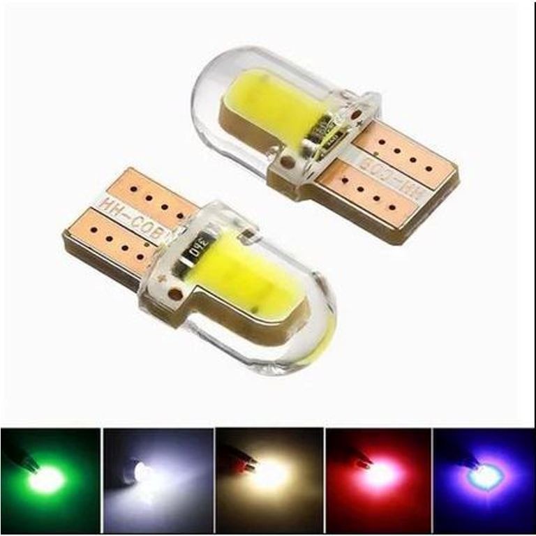 Jual LED T10 JELLY PENDEK sein kuning putih merah biru ice blue sen ...