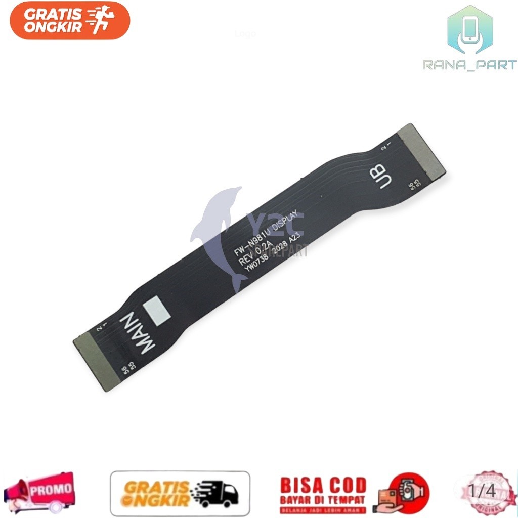 Jual SAMSUNG N981 / GALAXY NOTE 20 5G | Main Board Ui Flexi Board Connect - Flexible Flexibel ...