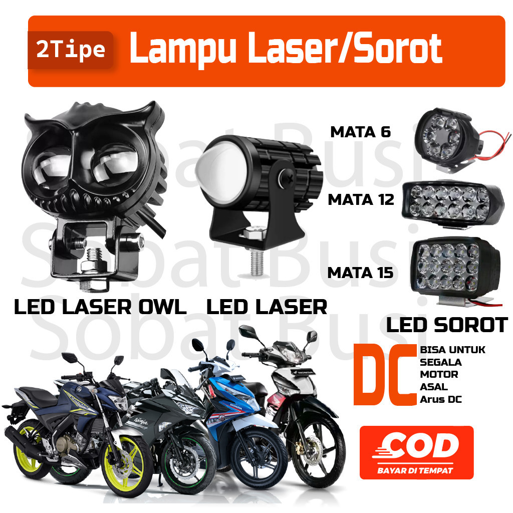 Jual LAMPU LASER TEMBAK SOROT LED SPION MOTOR WORK LIGHT 12V DC ... Jual LAMPU LASER TEMBAK SOROT LED SPION MOTOR WORK LIGHT 12V DC ...