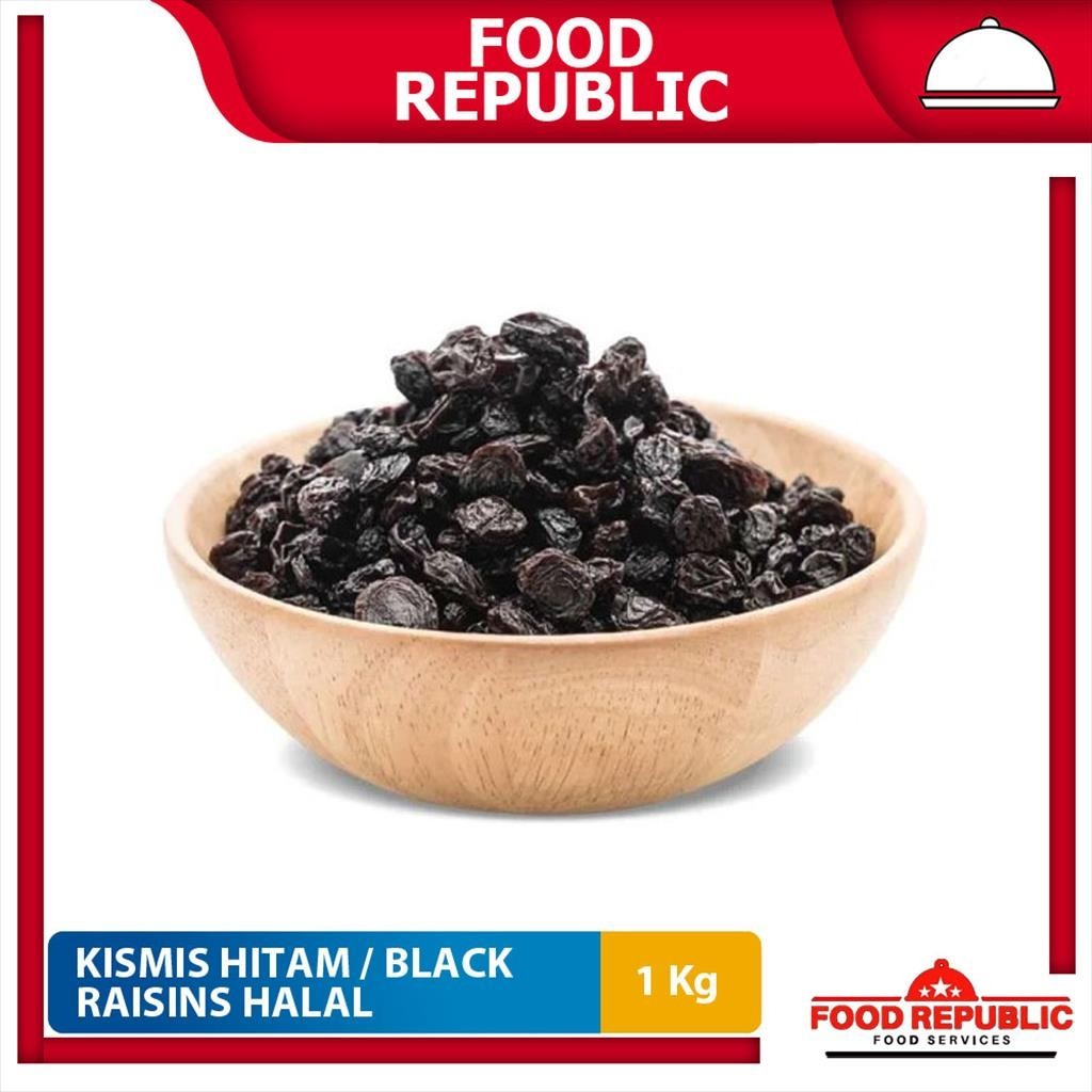 Jual Kismis Hitam / Black Raisin 1 KG Halal Premium | Shopee Indonesia