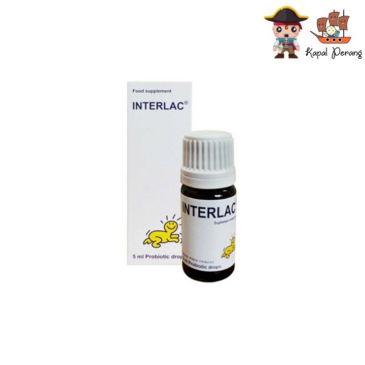 Jual Interlac Probiotik Drops 5mL | Shopee Indonesia