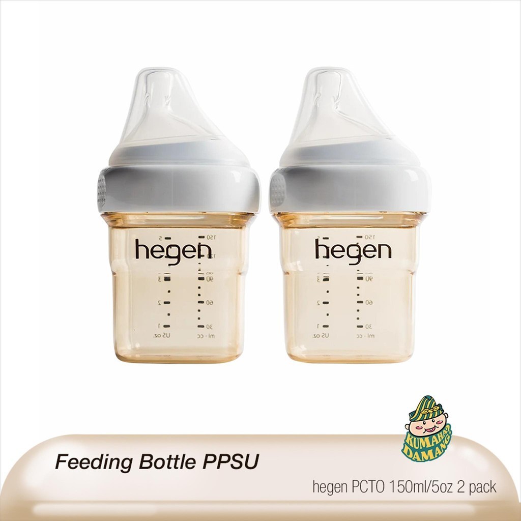 Jual Hegen PCTO™ 150ml/5oz Feeding Bottle PPSU (2-Pack) | Shopee Indonesia