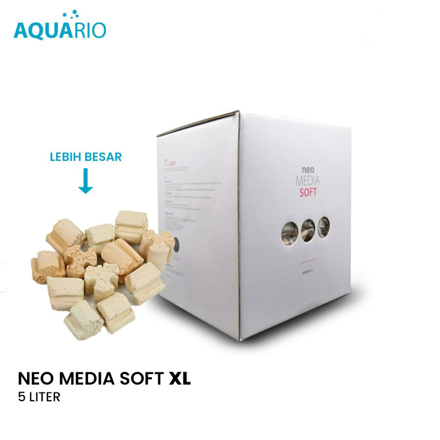 Jual Aquario Neo Media PURE Premium XL - 5 Liter - Media Biologis ...
