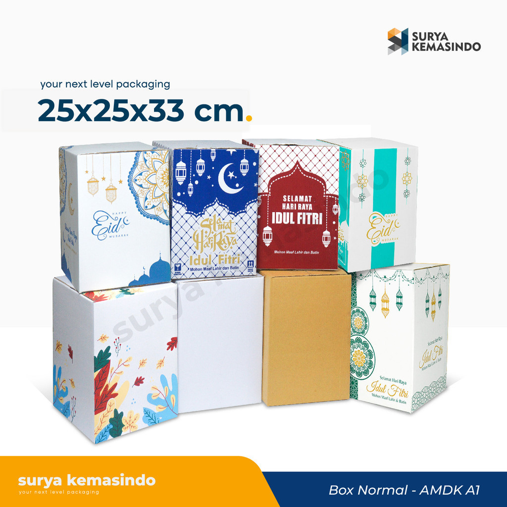 Jual Box Parcel 25X25X32 (Kecil) Kardus/Parcel Kecil/Parcel/Parcell ...
