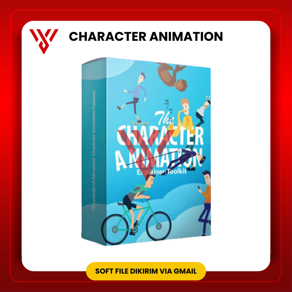 Jual Character Animation Toolkit After Effects Template Animasi Explainer Promo Digital ...