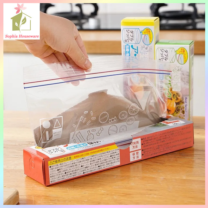 Jual Plastik Ziplock Reusable E47-E49 Fresh Bag Kantong Kulkas ...
