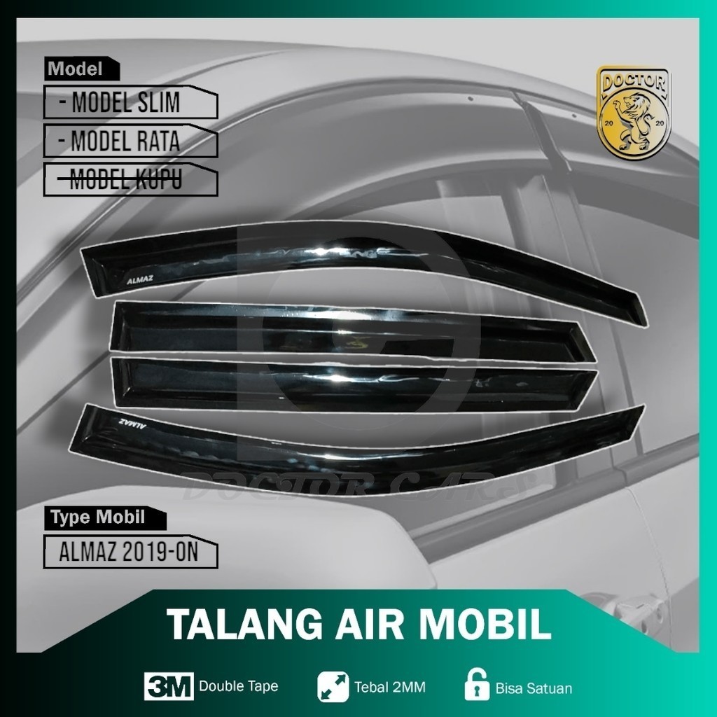Jual Talang Air Mobil Satuan Wuling Almaz 2019-ON Model Flatrata ...