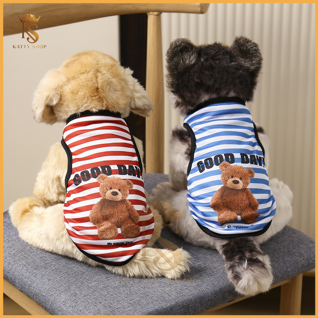 Jual Baju Kucing Pakaian Basket Kucing Anjing Musim Panas Rompi ...