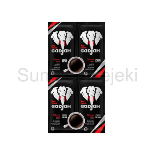 Jual KOPI TUBRUK GADJAH ASLI TWIN PACK ISI 20 SACHET | AROMA DAN RASA KHAS | Shopee Indonesia