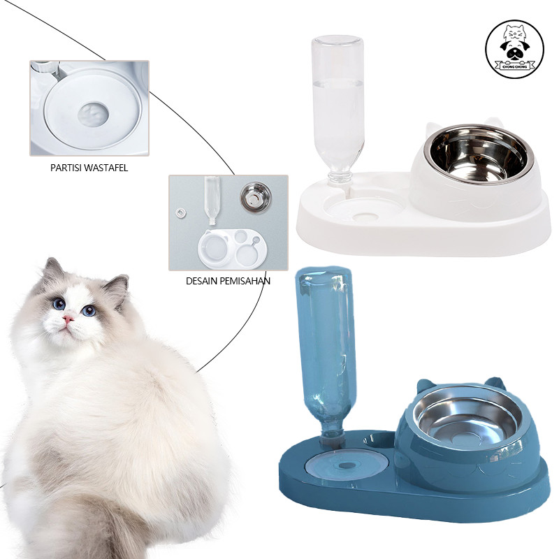 Jual ChongChong-Pengumpan Otomatis 2 in 1 Pengumpan Hewan Peliharaan ...