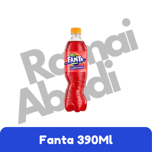 Jual FANTA STRAWBERRY MINUMAN SODA BOTOL 390ML | FANTA RASA STROBERI | Shopee Indonesia