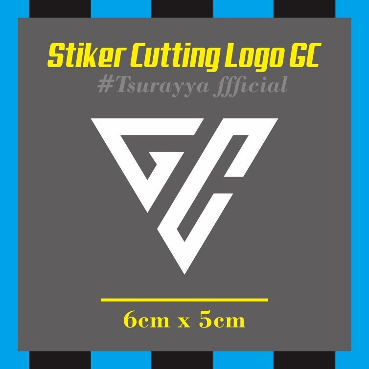 Jual Stiker Logo GC Viral - Cutting Sticker (TERMURAH) | Shopee Indonesia