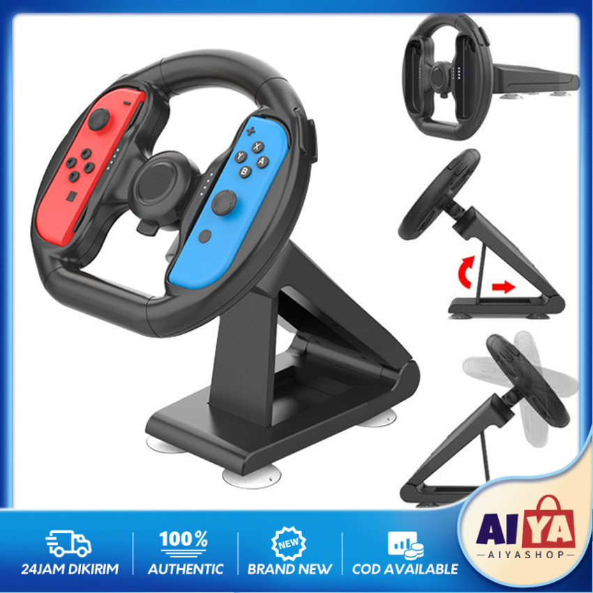 Jual Steering Wheel Racing Nintendo Switch Game Controller Setir Mobil ...