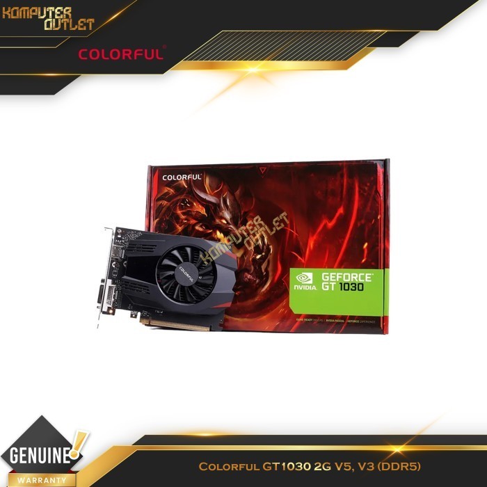 Jual Colorful GT 1030 2G V5-V 2Gb nvidia GeForce 2 Gb Vga Card | Shopee ...