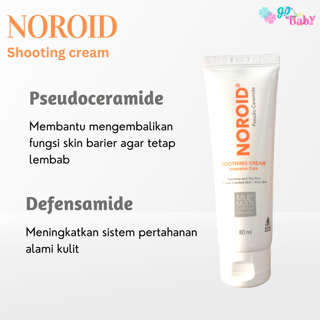 Jual NOROID Shooting Cream - Pelembab Kulit Kering 80ml | Shopee Indonesia