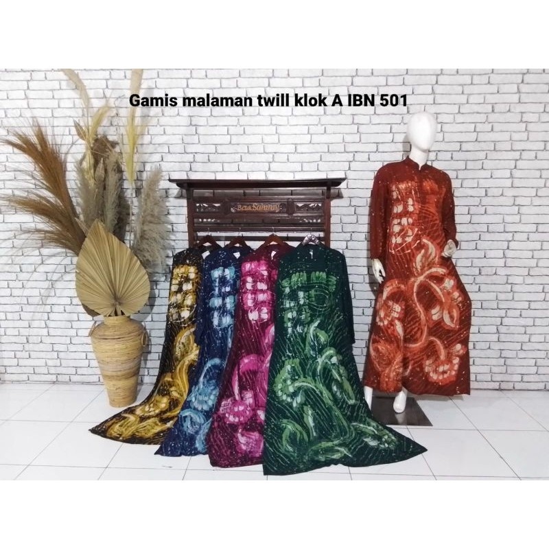 Jual GAMIS TWIL MALAMAN KLOK UKURAN STANDARD (BY SAMMY) | Shopee Indonesia