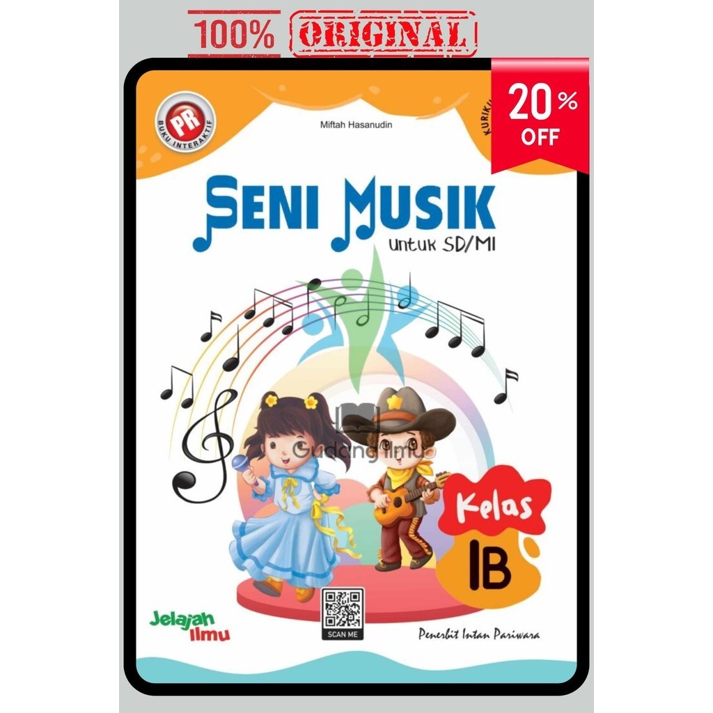 Jual BUKU PR LKS SENI MUSIK SD KELAS 1 SEMESTER 2 KURIKULUM MERDEKA TERBARU INTAN PARIWARA ...