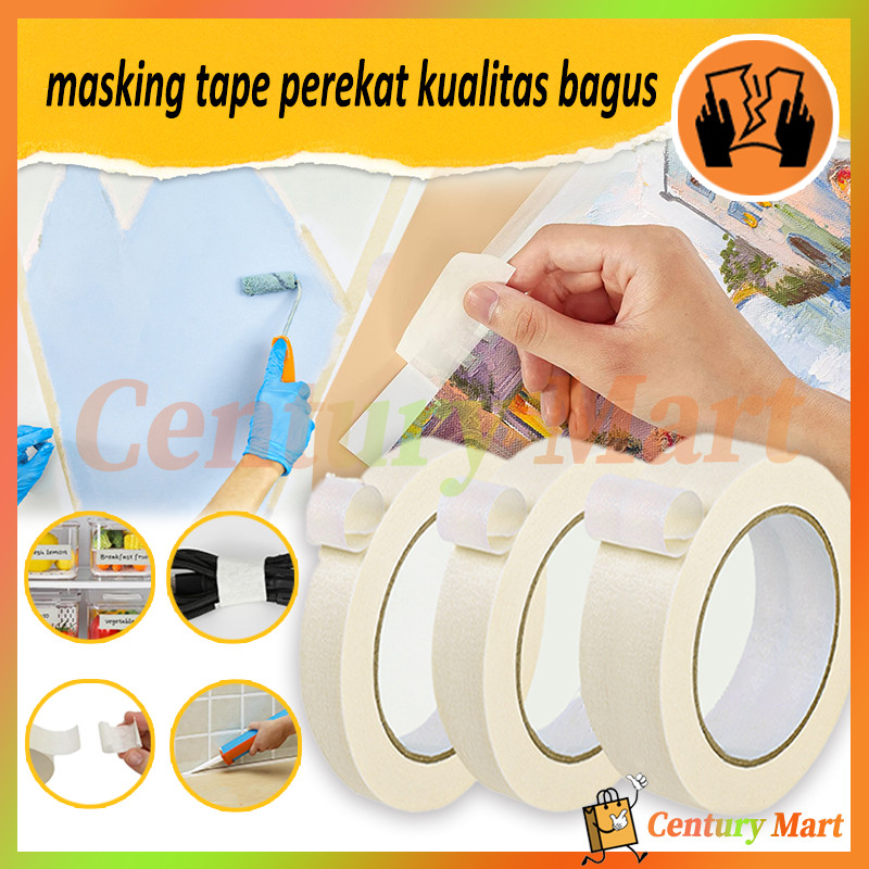 Jual Isolasi Lakban /Masking Tape 24 mm/isolasi masking tape/Lakban ...