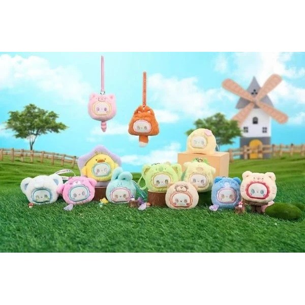 Jual EMMA Rua Rua Zoo Scented Plushes Series Keychain Blind Box ...