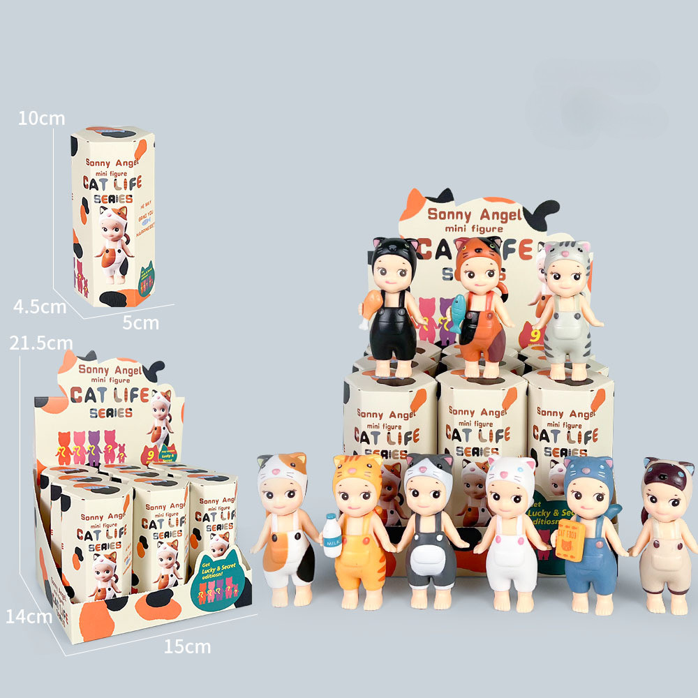 Jual Cat Blind Box Sonny Angel Cats Life Action Figures Toys Ornaments ...