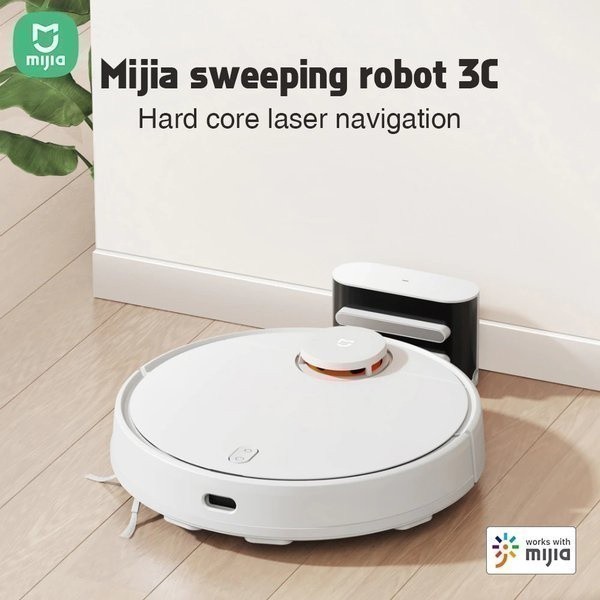 Jual GROSIRUNIK99 MIJIA Mi 3C - Smart Robot Vacuum Cleaner Sweeping ...