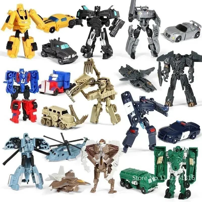 Jual Children Toys Mini Transformation Robot Kit Toys Models 2 In 1 ...