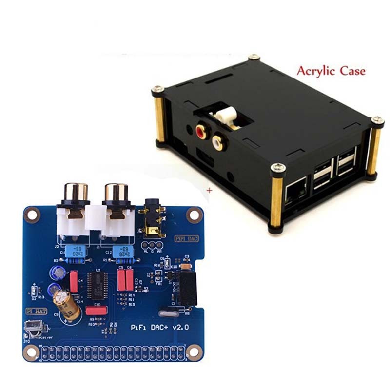 Jual Raspberry Pi 3 Audio Sound Card Module I2S Interface HIFI DAC ...