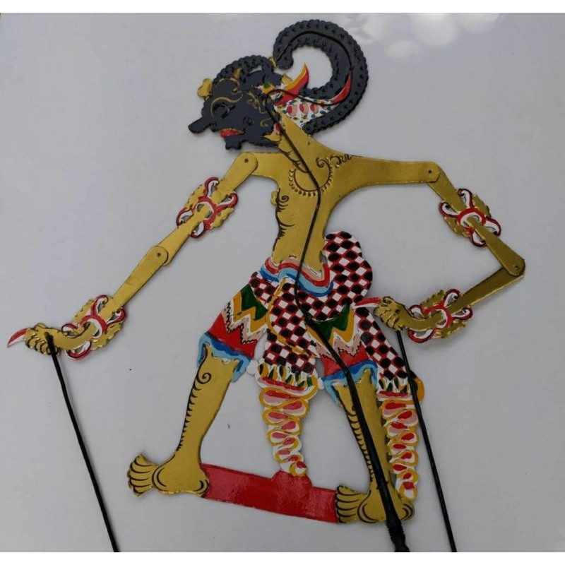 Jual wayang kertas duplex Bima/Werkudara/werkudoro tinggi wayang -+65cm ...