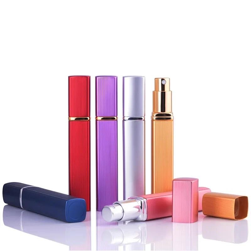 Jual 12ml Perfume Bottle 5pcs / 7pcs /10pcs Metal Case Glass Tank ...