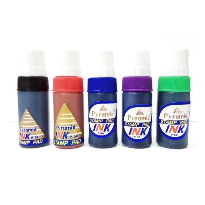 Jual stamp pad ink pyramid / tinta stempel pyramid / refill tinta ...