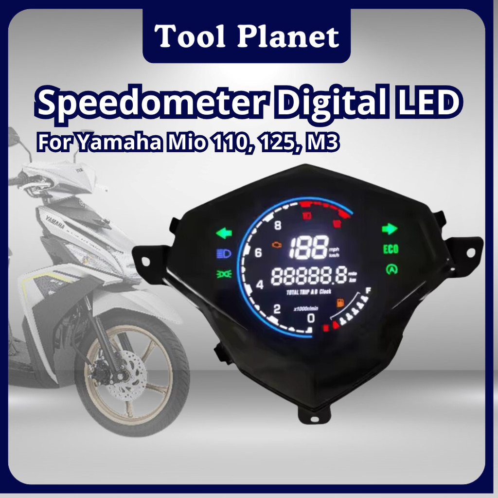 Jual Tool Planet(Garansi 1 Tahun)DIGITAL METER Ego Solariz 125 Mio125 ...