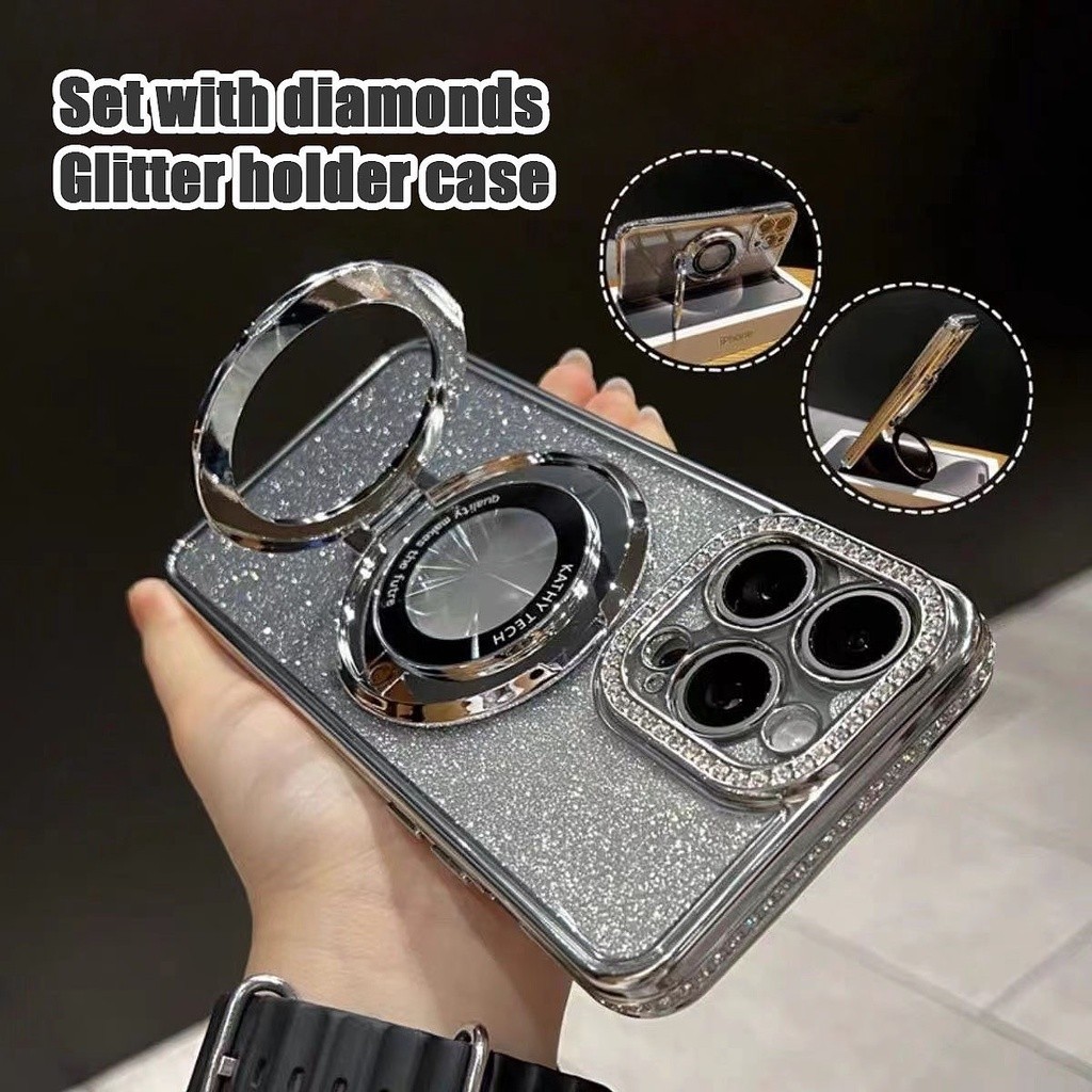 Jual Kasing set berlian pelapisan mewah case iPhone 11 12 13 14 15 Pro ...