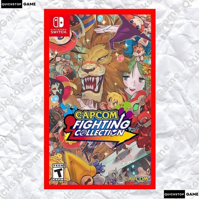 Jual Capcom Fighting Collection Nintendo Switch Digital DIgital ...