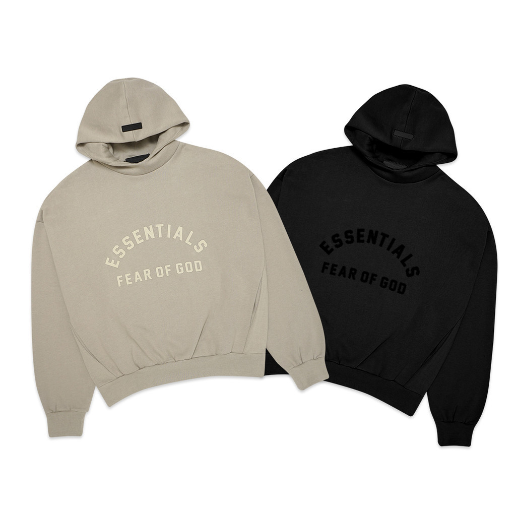 Jual FOG Essentials Curved Text Hoodie | Shopee Indonesia