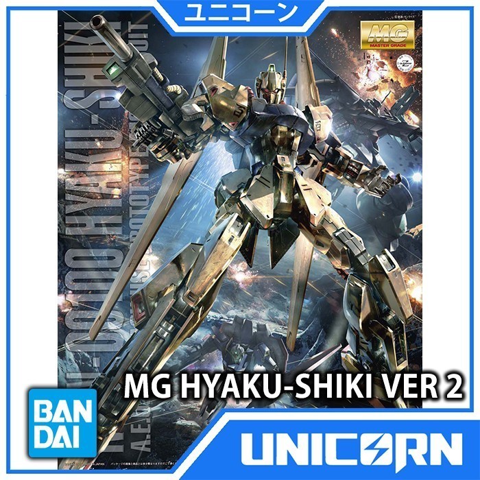 Jual MG HYAKU SHIKI VER 2.0 / 1/100 GUNDAM / BANDAI | Shopee Indonesia