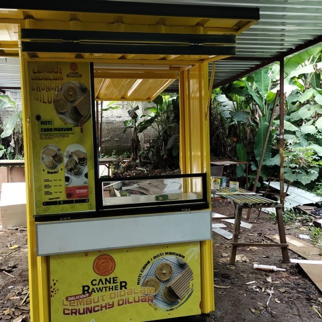 Jual Booth Container / Gerobak Container Bekas 120x60x210 | Shopee ...