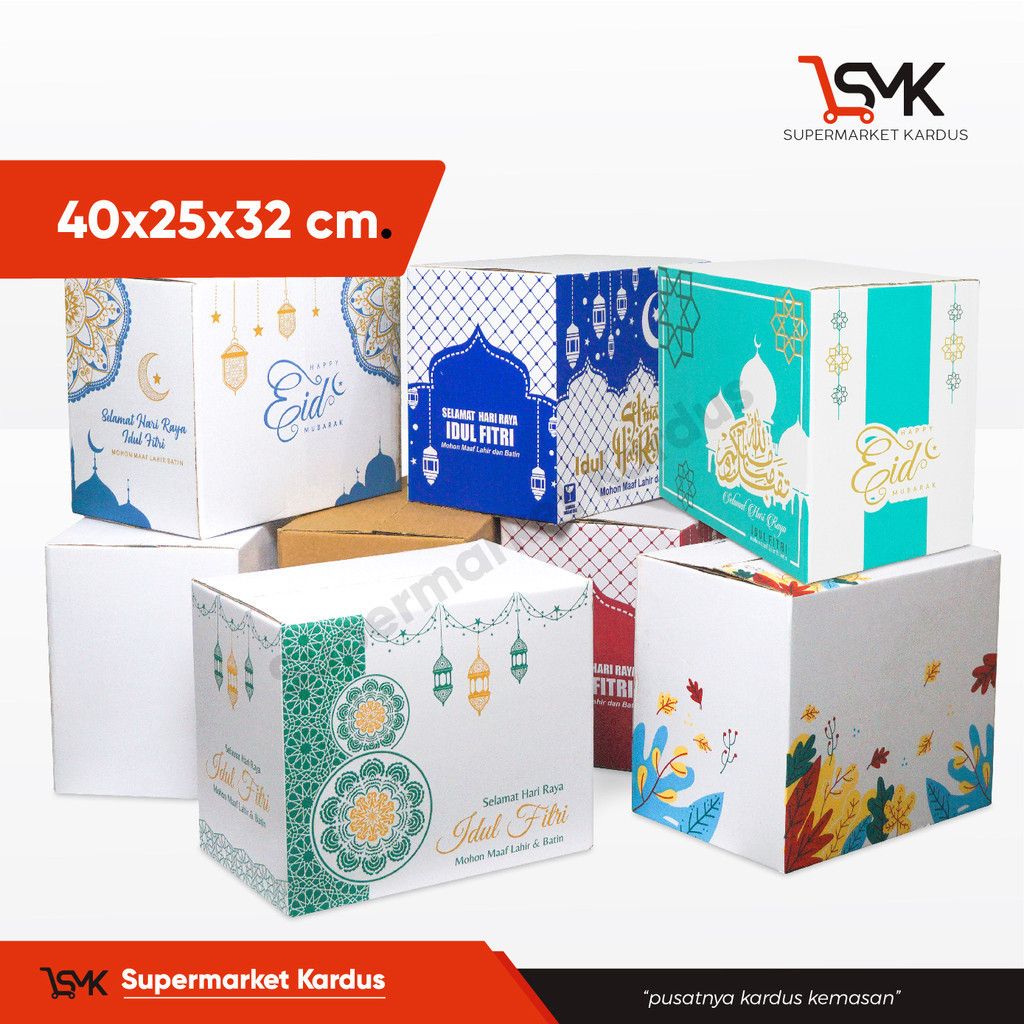 Jual Box Parcel 40x25X32 (Besar) Kardus/Parcel/Parcell/Lebaran/Idul ...