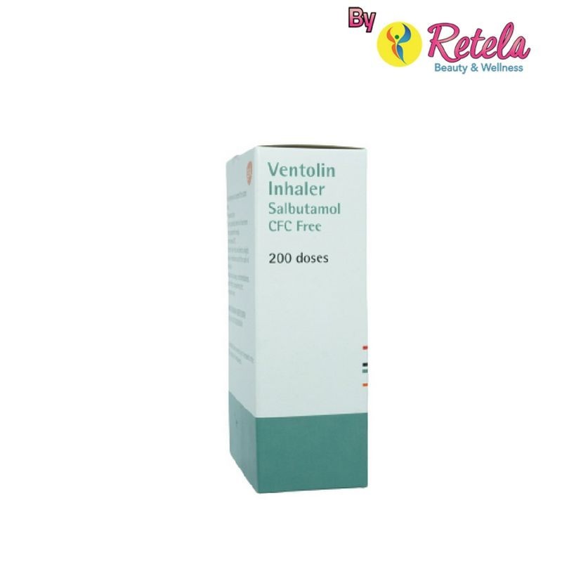 Jual VENTOLIN INHALER 100 MCG 200 DOSIS | Shopee Indonesia
