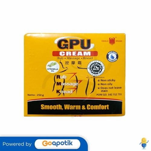 Jual Cap Lang Krim Gpu Cream Sereh / Citronella 250 Gram Pot | Shopee ...