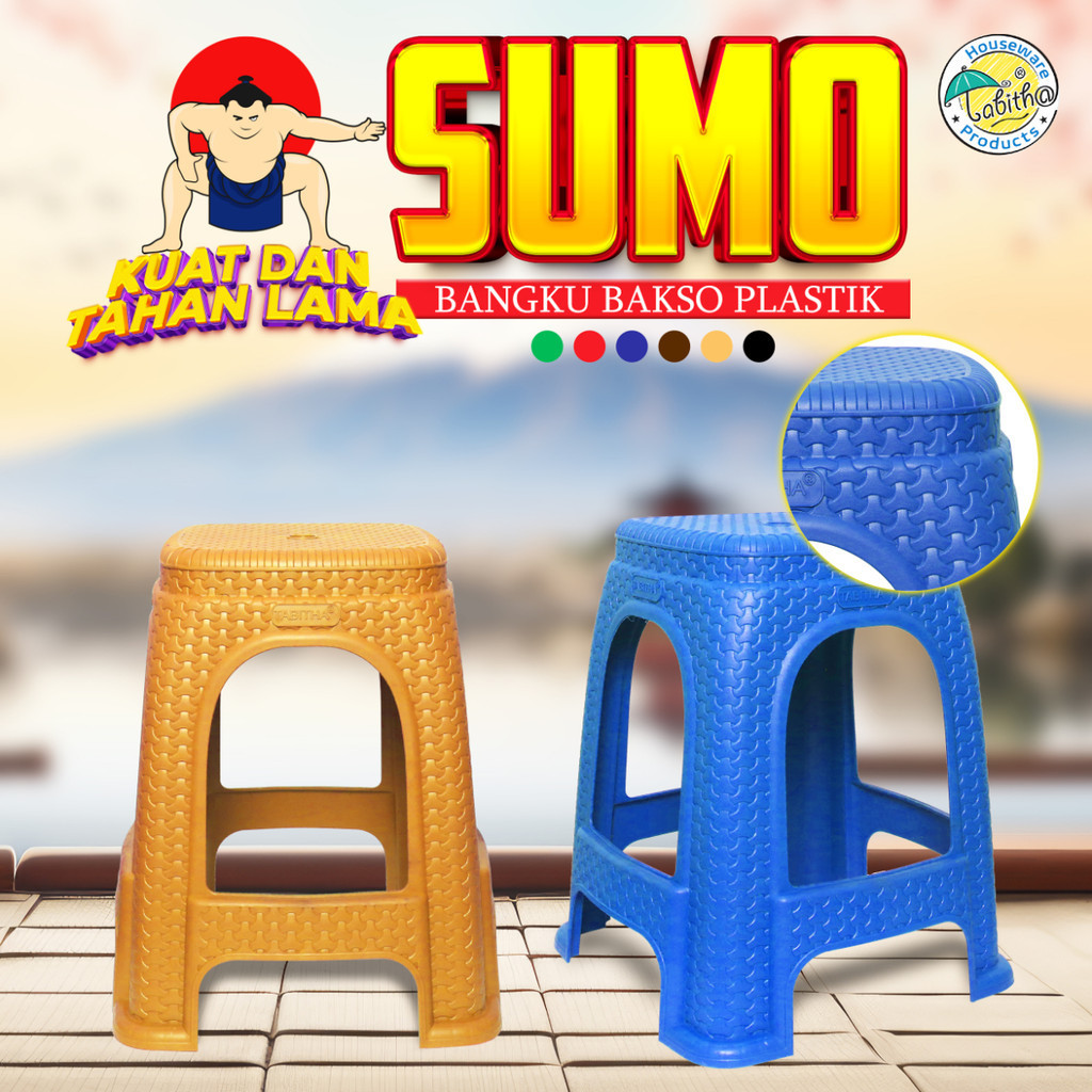 Jual Tabitha [Cargo] Kursi Bakso Plastik Bangku SUMO / Kursi Cafe ...