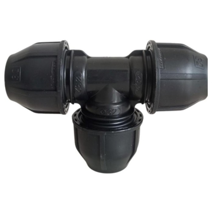 Jual Equal Tee HDPE Tee Pipa HDPE ( 11/2" - 50mm) | Shopee Indonesia