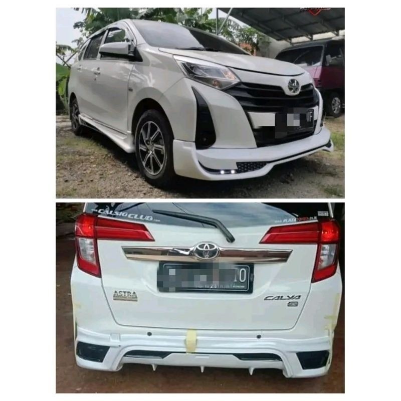 Jual Bodykit Calya Facelift 2020-2023 model tds1 TERMURAH DI INDONESIA bahan frp1 grt indonesia ...