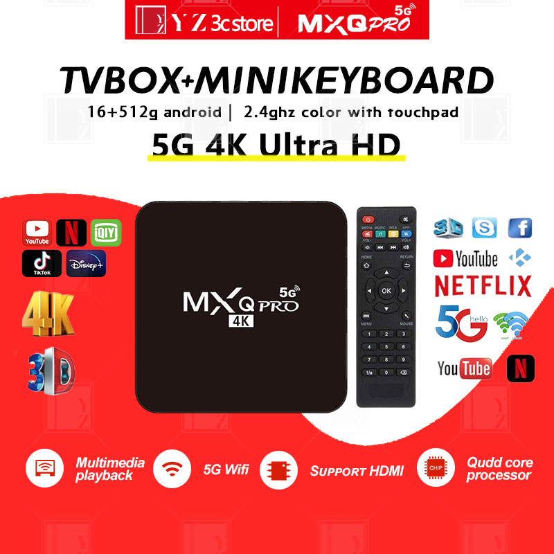 Jual 2024 Latest Android Box 6K TV Box 16gb Ram 512gb Rom TV BOX 2.4G ...
