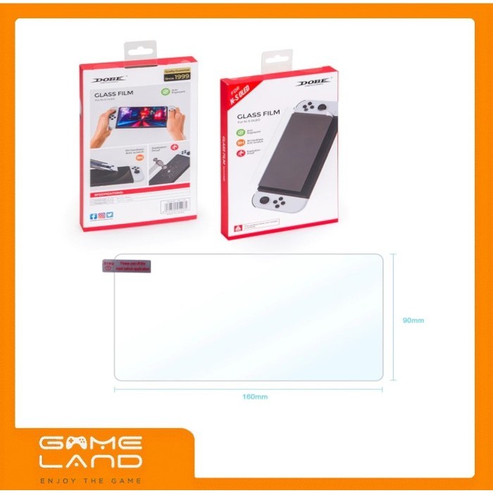 Jual [BEST] DOBE Screen Protector Tempered Glass Nintendo SWITCH OLED ...